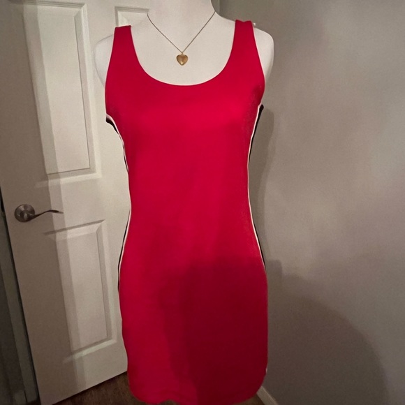 Divided | Dresses | Red Body Con Fitted Dress | Poshmark